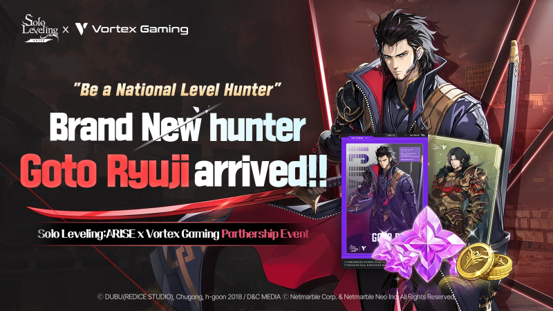 Solo Leveling:Arise x Vortex Gaming Partnership Event