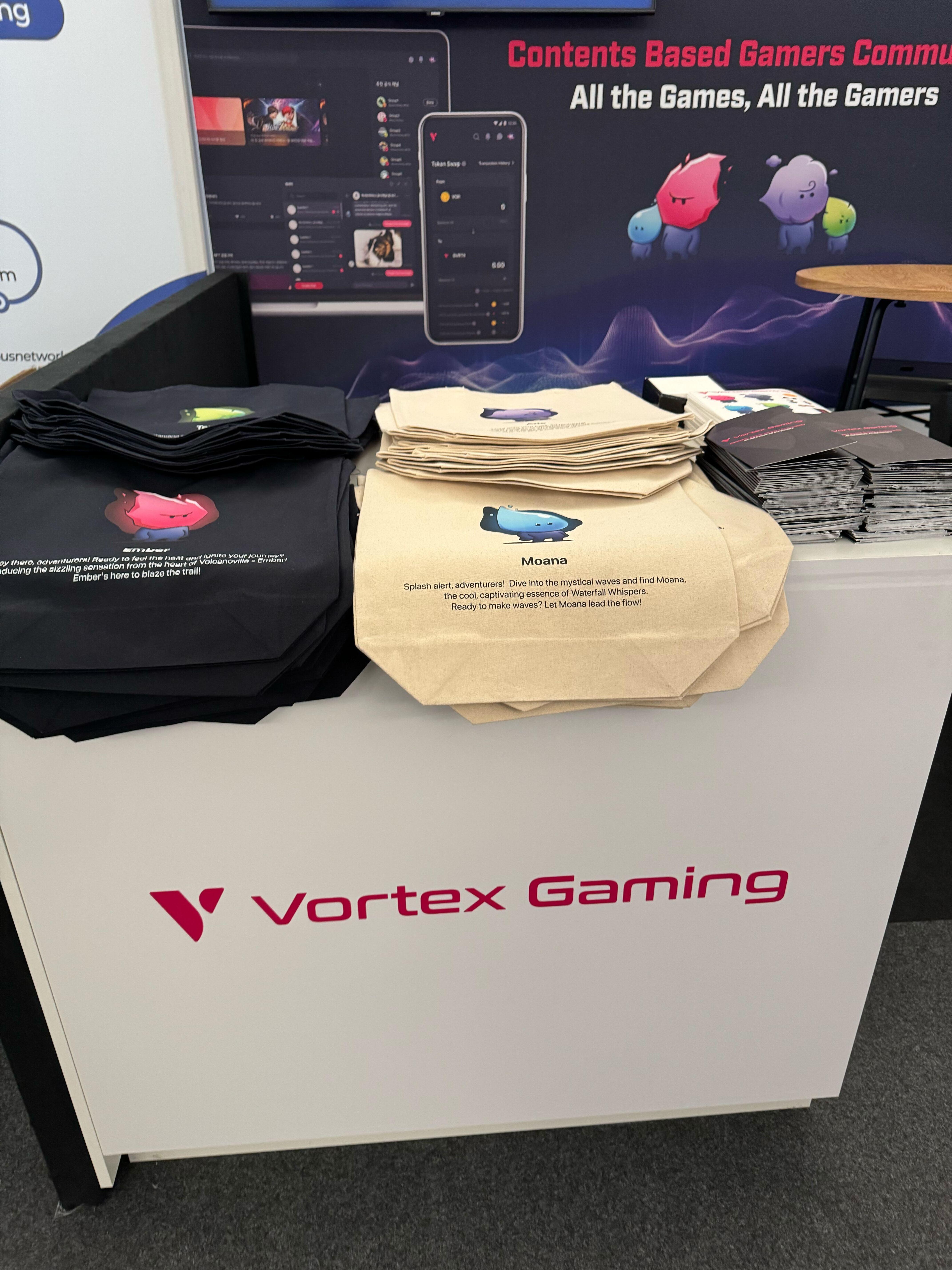 Stay in Lisbon" Vortex Gaming의 NEARCON '23 현장 - Vortex Gaming