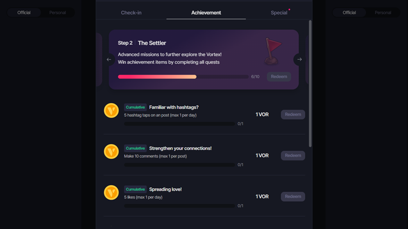 Vortex Gaming "Accumulate VOR Points & Swap for $VRTX Tokens!" - Vortex Gaming