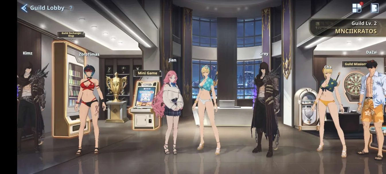 guild join verification screenshot in the Vortex G | 볼텍스 게이밍