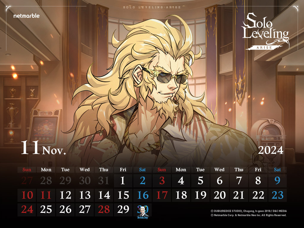 This November, the first National Level Hunter will join Solo Leveling ...