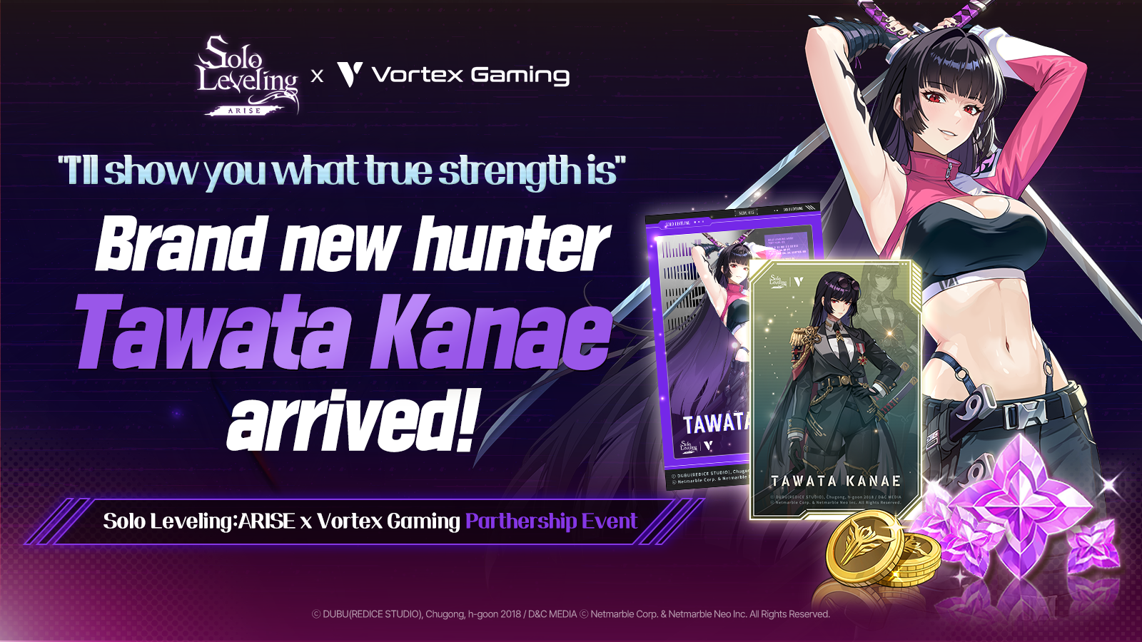 Solo Leveling:Arise x Vortex Gaming 7th Collaboration Event | Vortex Gaming